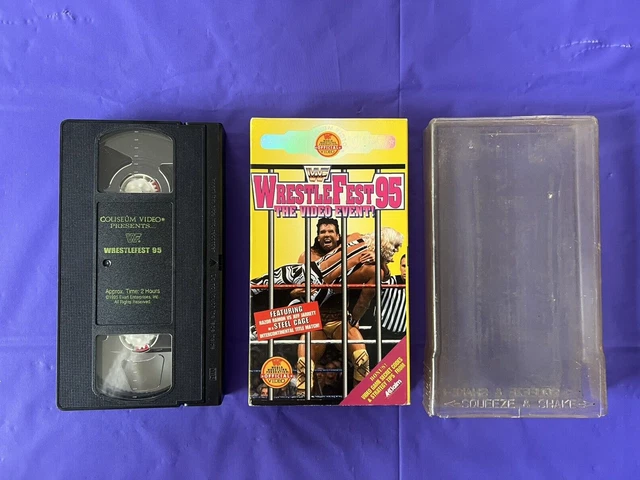 WWF WRESTLEFEST 95 Coliseum Video VHS Rare WWE £138.97 - PicClick UK