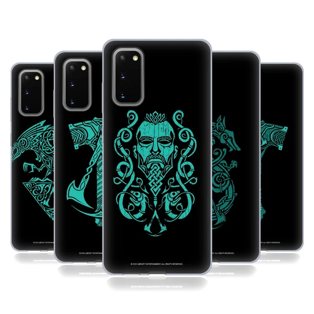 ASSASSIN'S CREED VALHALLA Symbols And Patterns Gel Case For Samsung ...