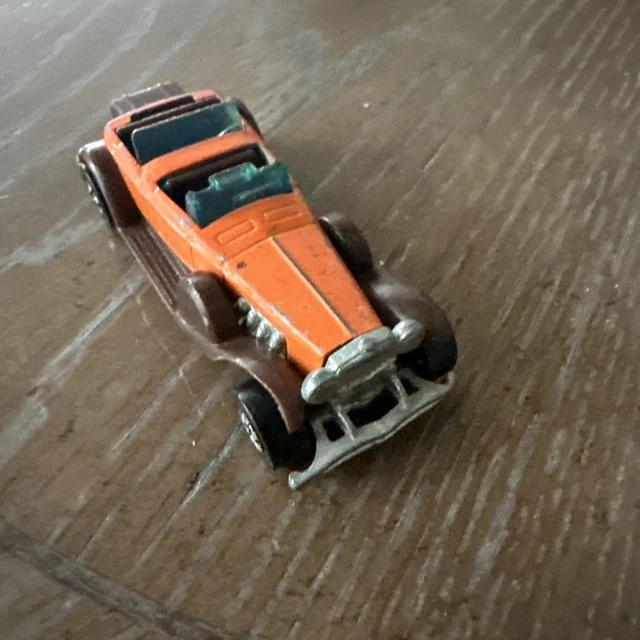 🔥'31 DOOZIE 1976 Redline Hot Wheels Mattel Vintage RL Orange Enamel w/o ...