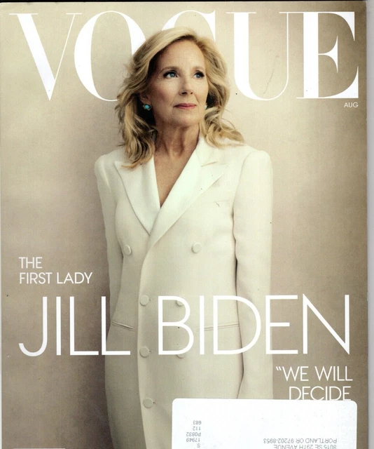 VOGUE REVUE AOÛT 2024 The First Lady Jill Biden " We Will Decide Notre ...