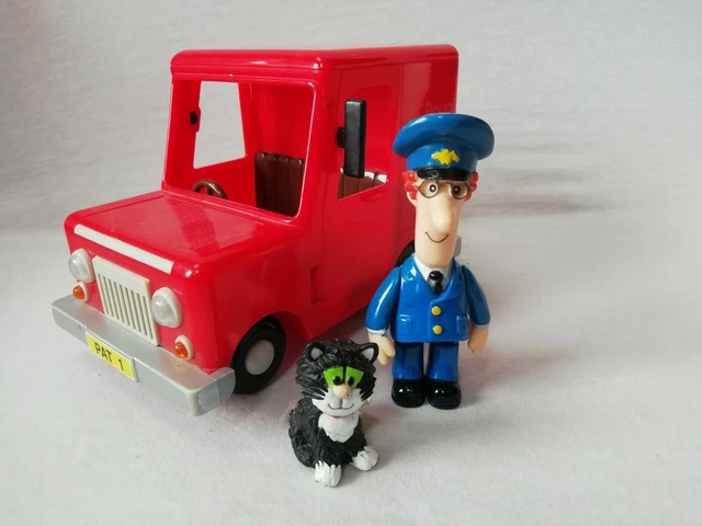 POSTMAN PAT'S CLASSIC Red Van (Pat 1) with Pat and Jess figures £3.00 ...