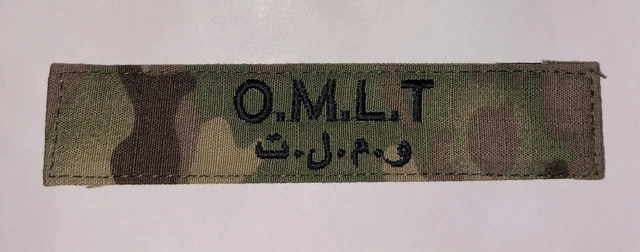 ANCIENNE BANDE PATRONYMIQUE Scratch Afghanitan OMLT Très Rare ...