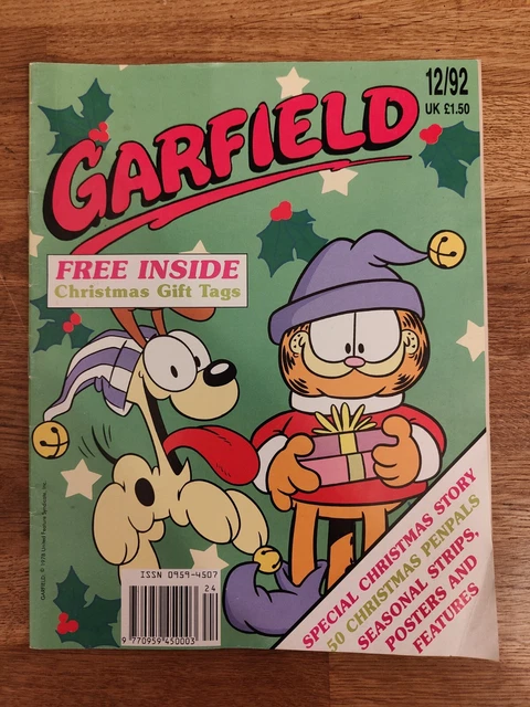 COMIC - GARFIELD With Orson's Farm 12/92 Vintage British Comic Bumper ...