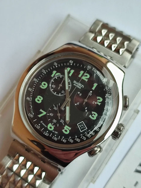 SWATCH+IRONY THE CHRONO+YOS413G Your Turn+Nuovo/Nuovo EUR 199,90 ...