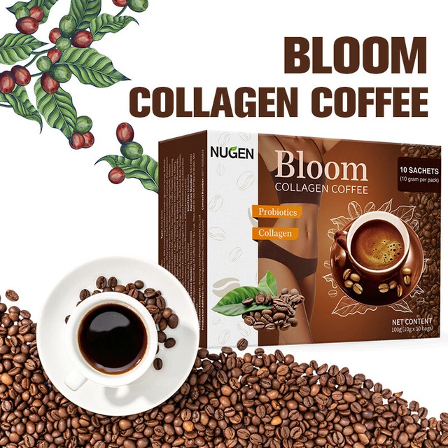 GLUTATHION CAFÉ COLLAGÈNE Coffee bloom CAFÉ COLLAGÈNE 100g EUR 7,76 - PicClick FR