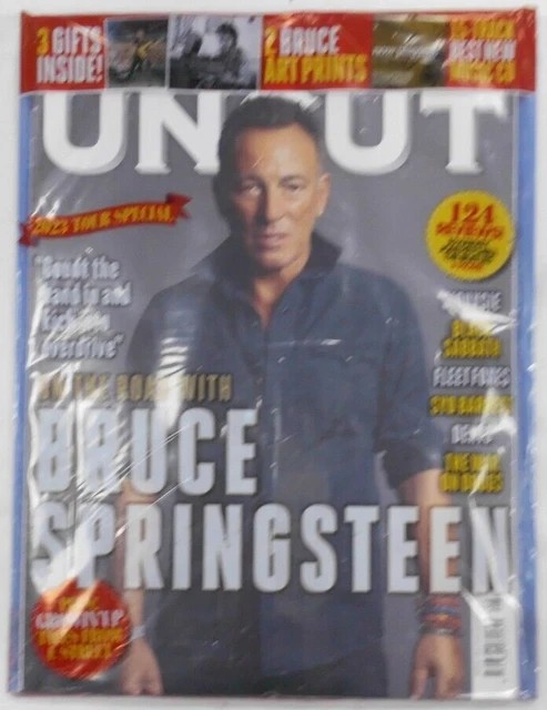 UNCUT MAGAZINE AUG 2023 Tour special On the Road with Bruce Springsteen +CD &Art £10.99 ...