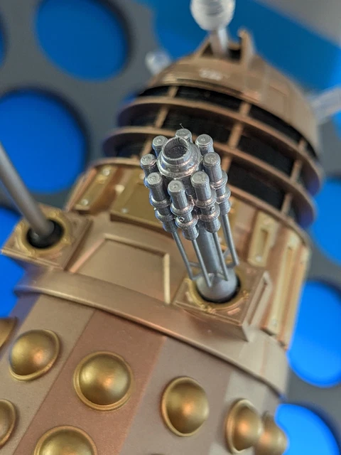 DOCTOR WHO GATLING Machine Gun Ironside Progenitor Style Dalek 5 ...