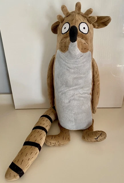 LARGE 'RIGBY' REGULAR Show Cartoon Network Plush Toy - 16 inches £29.99 ...