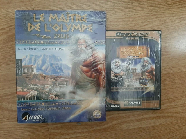 JEUX PC BIG Box Zeus : Le Maitre De L'olympe + Poseidon Sierra EUR 35 ...