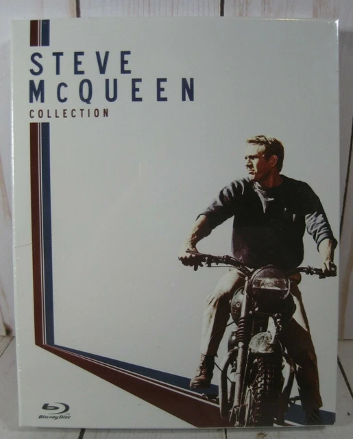 STEVE MCQUEEN COLLECTION Blu-Ray NEW Great Escape Magnificent Seven ...