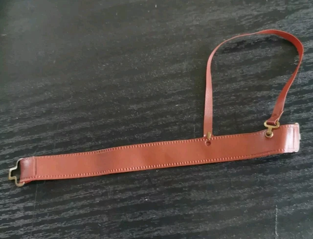 VINTAGE ACTION MAN Green RMCP Mountie Canadian Shoulder Belt Sam Browne ...