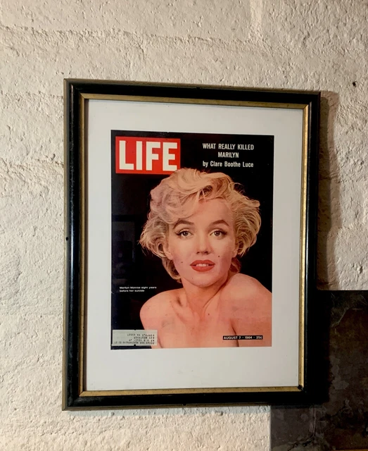 LIFE MAGAZINE AUG 1964 Cover Marilyn Monroe "What Really Killed Marilyn ...