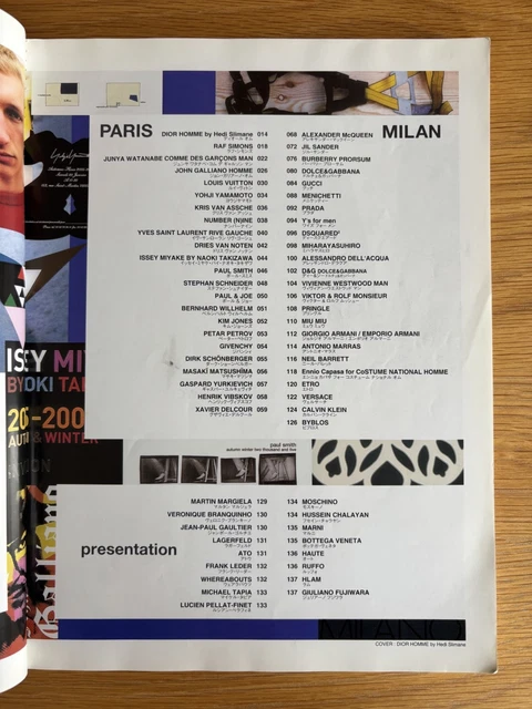 GAP PRESS MEN Magazine Vol.6 AW 2005/06 Paris - Milan English ...