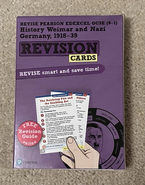 PEARSON EDEXCEL GCSE History Flashcards Weimar and Nazi Germany £3.84 ...