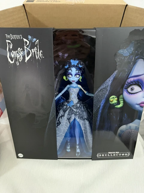 MONSTER HIGH SKULLECTOR Tim Burton’s Corpse Bride ‘Emily’ Doll (In-Hand ...