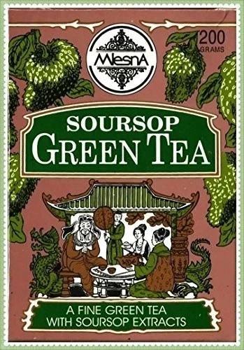 PURE CEYLON TEA Mlesna Soursop Green Leaf Tea 200g (04 packs) $76.11 ...