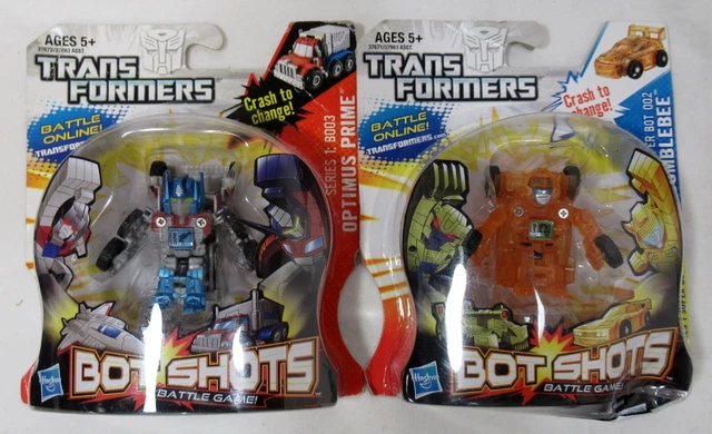 Hasbro Transformers Bot Shots Optimus Prime Super Bumblebee New Sealed