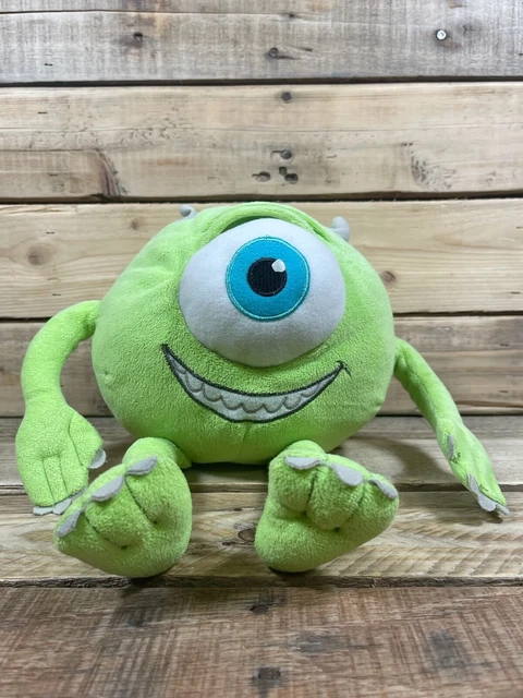 DISNEY PIXAR MONSTERS Inc Mike Wazowski Plush Green 12" Eye Stuffed ...