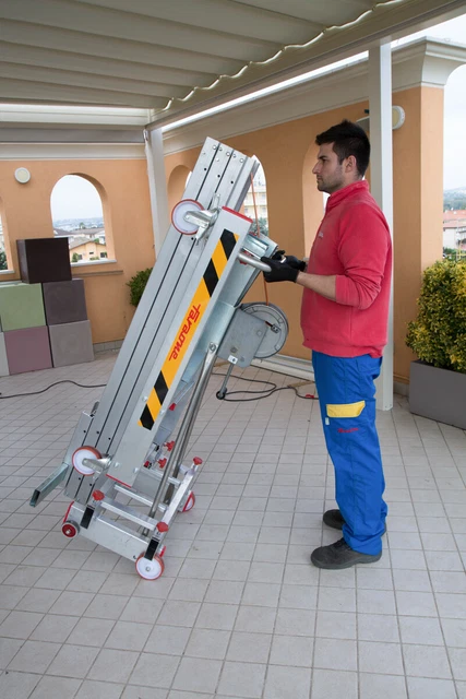 SCALA SOLLEVATORE FARAONE HW415 SOLLEVAMENTO PANNELLI SOLLEVATUTTO ...