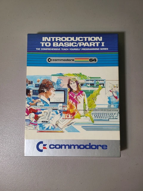 INTRODUCTION TO BASIC/PART 1 Commodore 64 Cassette Based Software w ...