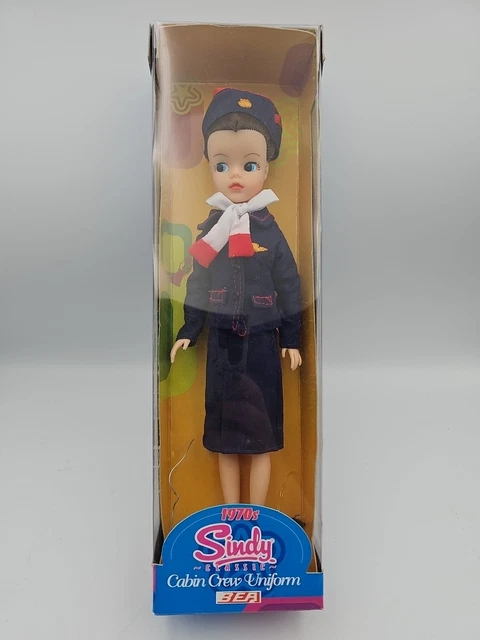 SINDY CLASSIC BEA 1970s Cabin Crew Uniform British European Airways ...