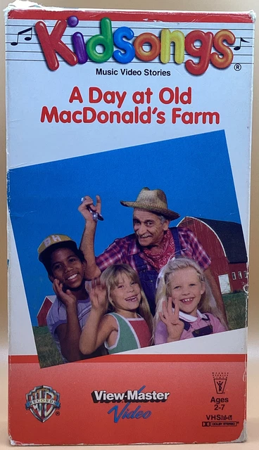 KIDSONGS A DAY at Old Macdonald's Farm VHS (1985, Rare OOP) £9.41 ...