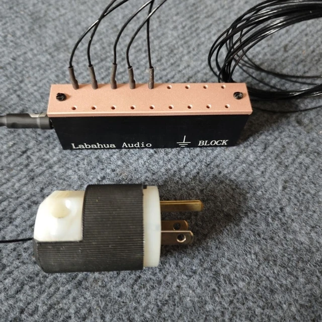 LABAHUA AUDIO GP800 18-Port UEF Grounding Box Balanced Energy Grounding ...