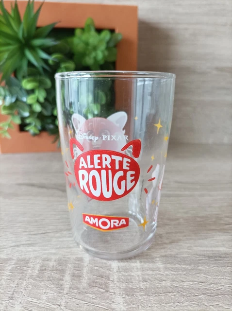 VERRE ALERTE ROUGE Amora Disney Pixar EUR 3,00 - PicClick FR