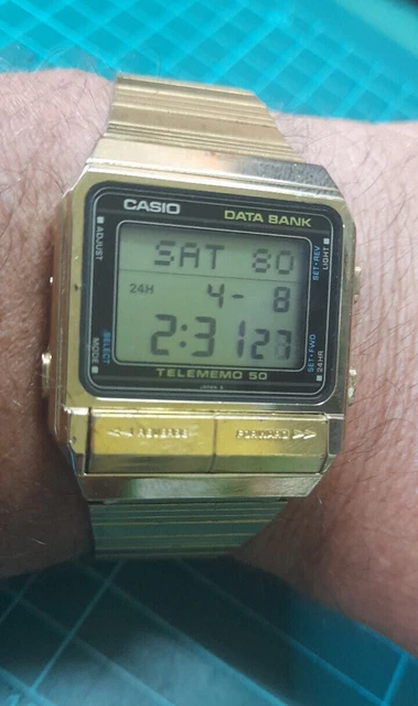 RARE VINTAGE(1985) CASIO DB-500G AKA Telememo 50 Module 262 Working But ...