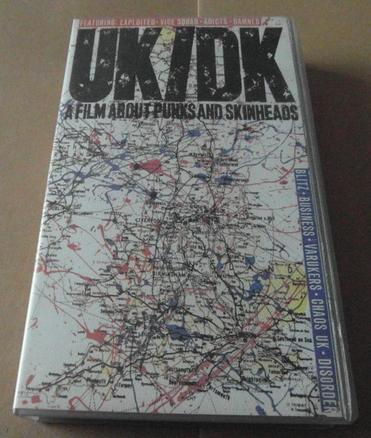 UK/DK A FILM About Punks & Skinheads Vhs Video Exploited Vice Squad ...