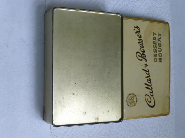 ALTE CALLARD & Browser`s Dessert Nougat, England,Blechdose Schachtel ...