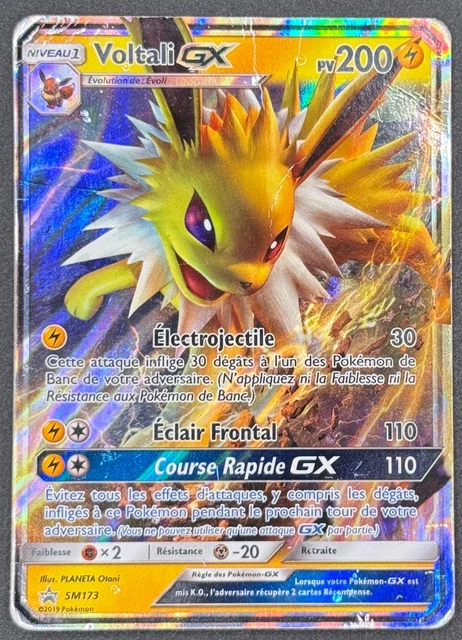 POKEMON VOLTALI GX Sm173 Card 🇫🇷 Fr 🇫🇷 Promo Sun And Moon £0.88 ...