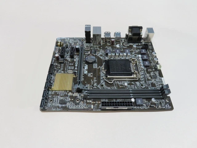 ASUS H110M-K D3 Micro Atx Motherboard Intel H110 Chipset Lga1151 Ddr3 /No Plate $94.95 - PicClick CA