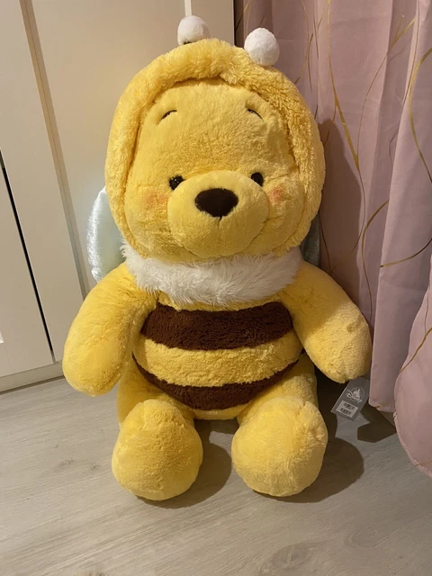 RARE JUMBO WINNIE The Pooh Disney Bumble Bee Plush Toy Teddy £180.00 ...