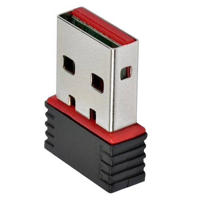 MINI DONGLE WIFI USB 802.11 B/G/N adattatore di rete wireless per ...