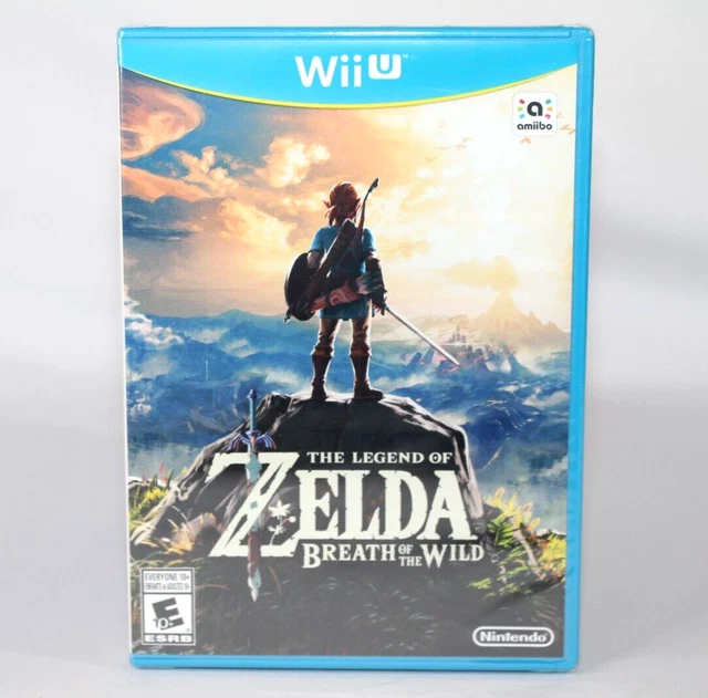 LEGEND OF ZELDA: Breath of the Wild Nintendo Wii U BRAND NEW! SEALED ...