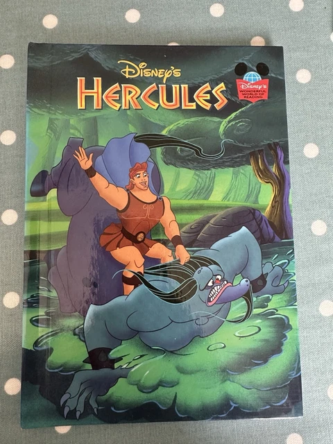 DISNEY'S WONDERFUL WORLD of Reading - Hercules 1997 Grolier Books £2.00 ...
