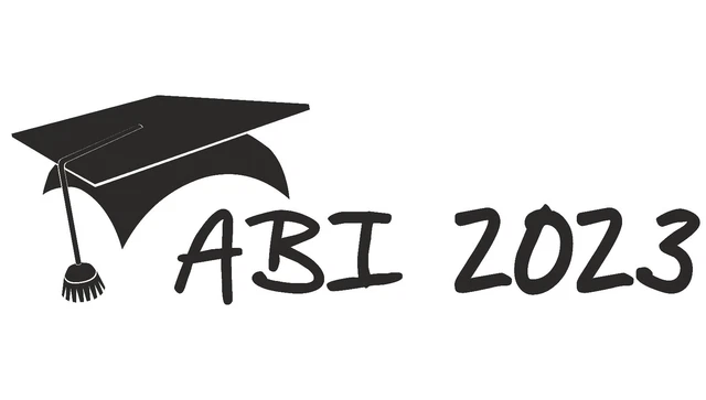 ABI 2023 AUTO Aufkleber Spruch Karosserie Abitur Abschluss Student ...