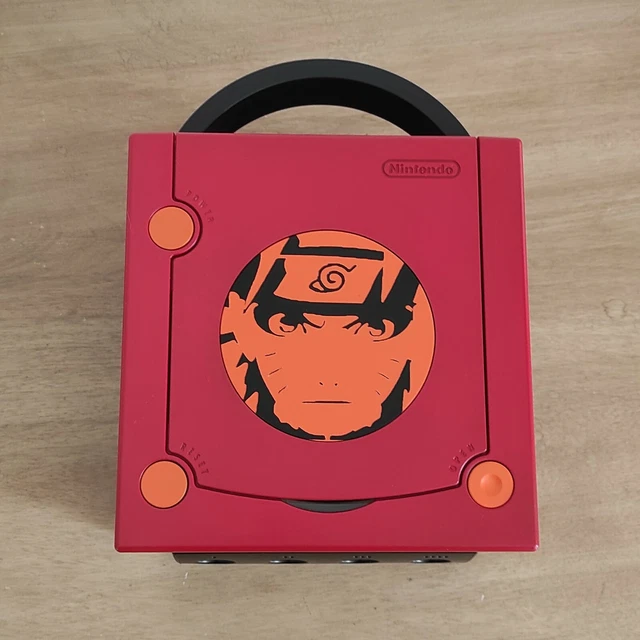CONSOLE CUSTOM NINTENDO gamecube naruto ermite swiss mod pico boot ngc ...