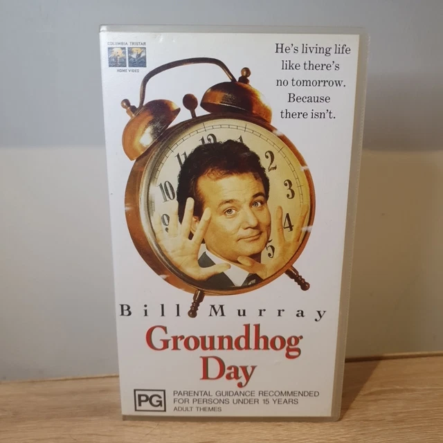 GROUNDHOG DAY 1993 VHS, Bill Murray $15.00 - PicClick AU