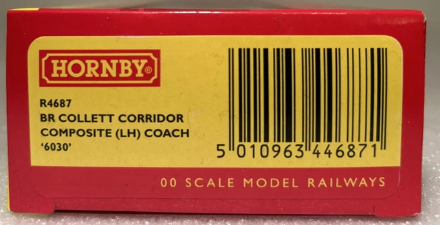 *BRAND NEW* HORNBY (R4687) BR Collett Corridor Composite (LH) Coach ...