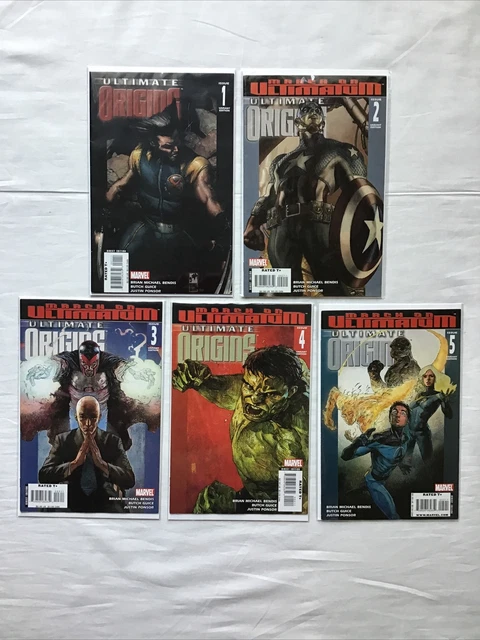 MARVEL COMICS ULTIMATE Origins Complete Mini-Set Issues #1-5 2008 ...