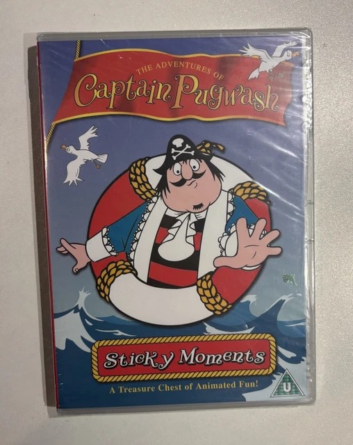 CAPTAIN PUGWASH: STICKY Moments DVD (2005) John Cary - NEW & SEALED £12 ...