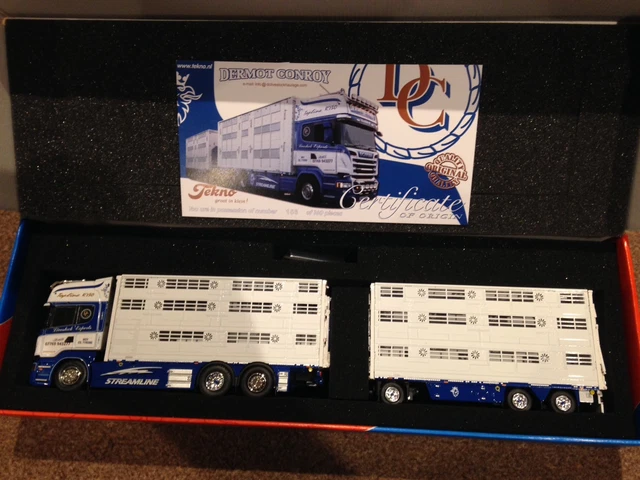 TEKNO IRISH LIVESTOCK Scania Drawbar Dermot Conroy £275.00 - PicClick UK