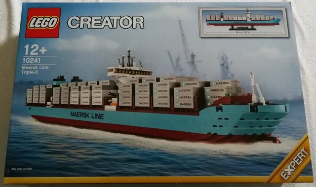 LEGO® CREATOR EXPERT 10241 Maersk Line Triple-E Container Ship New ...