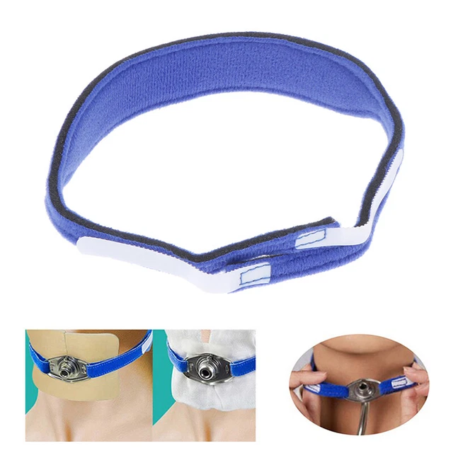 MEDICAL COMFORTABLE TRACHEAL Ultra-soft Fixation Tracheotomy Tube Strap ...