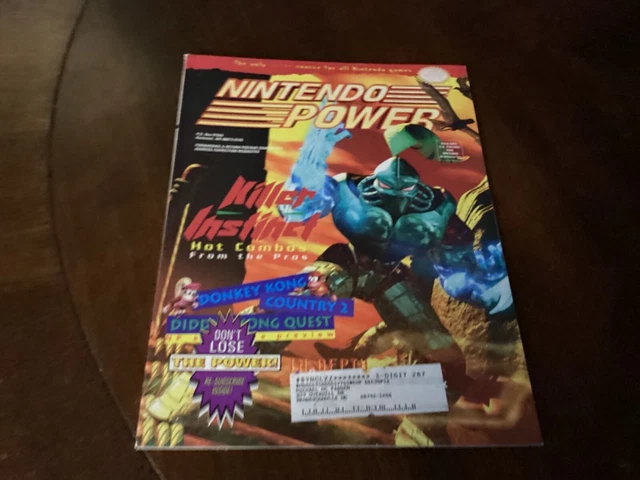 NINTENDO POWER MAGAZINE - September 1995 / Volume 76 - Killer Instinct ...