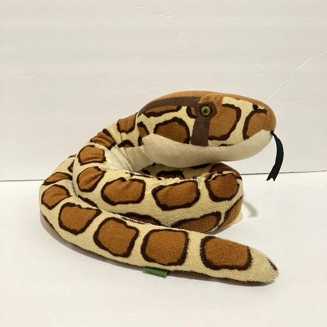 WILD REPUBLIC SNAKE 53" Burmese Python Plush Stuffed Animal $13.90 ...