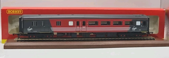 BOXED HORNBY R4087B Virgin Mk2 Brake Coach 9538 OO Gauge Carriage Red ...