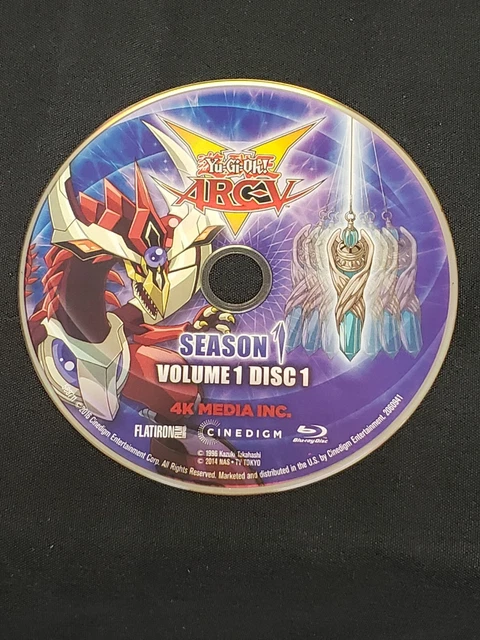 YU-GI-OH : ARC-V : Season 1 Volume 1 Disc 1 - Blu Ray Disc Only-Replacement Disc $3.49 - PicClick CA